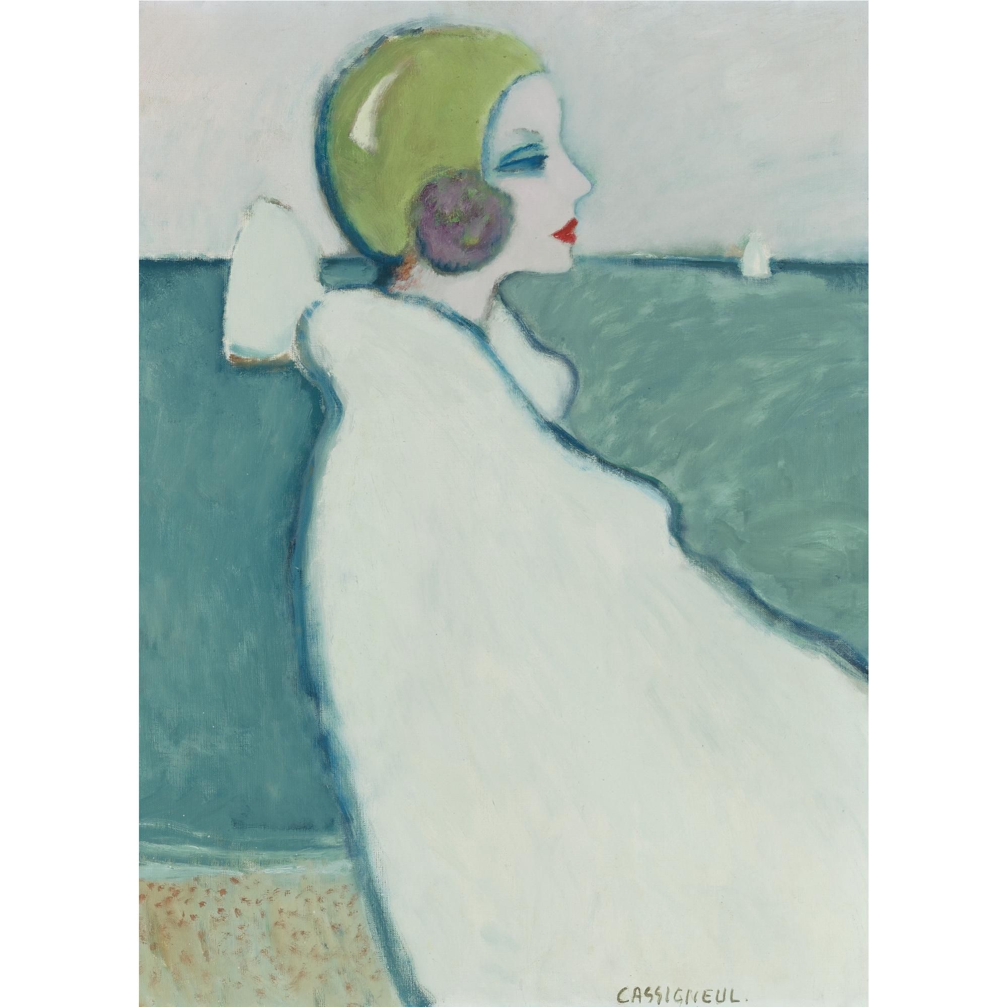 Jean Pierre Cassigneul | LE BONNET DE BAIN (1978) | MutualArt