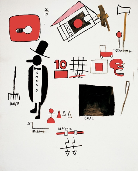 Jean-Michel Basquiat | Third Eye (1985) | MutualArt