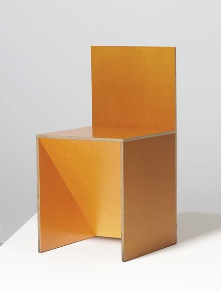 Donald Judd | Chair #84/85, style no. 8 (1997) | MutualArt