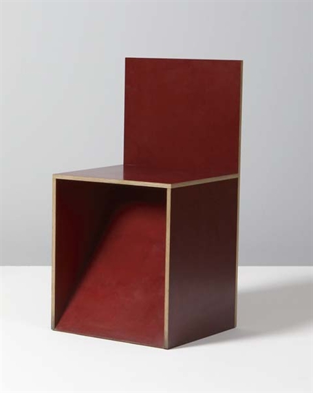 Donald Judd | Chair #84/85, style no. 8 (1997) | MutualArt