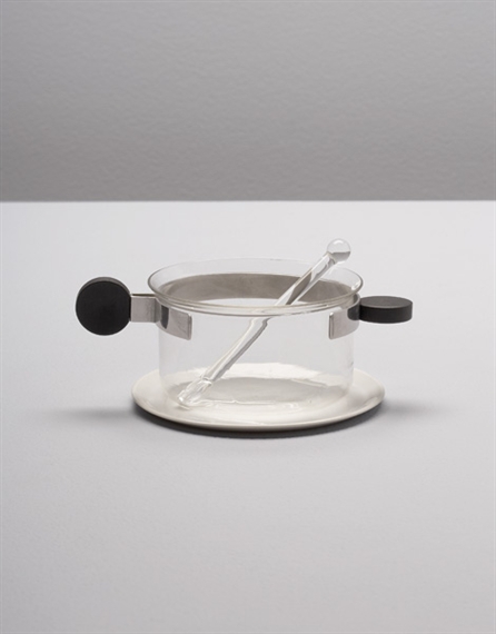 Josef Albers | Extremely rare and important tea glass with saucer and ...