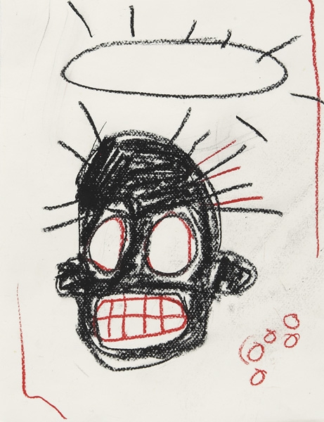 Jean-Michel Basquiat | Untitled (Skull) (Circa 1981) | MutualArt