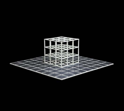 Sol LeWitt | Modular Cube/Base (1967) | MutualArt
