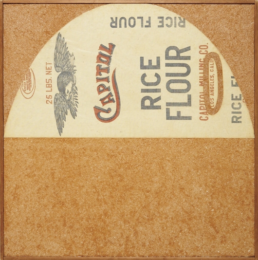 Burri Alberto | Capitol Rice Flour (1985) | Artwork performance at ...