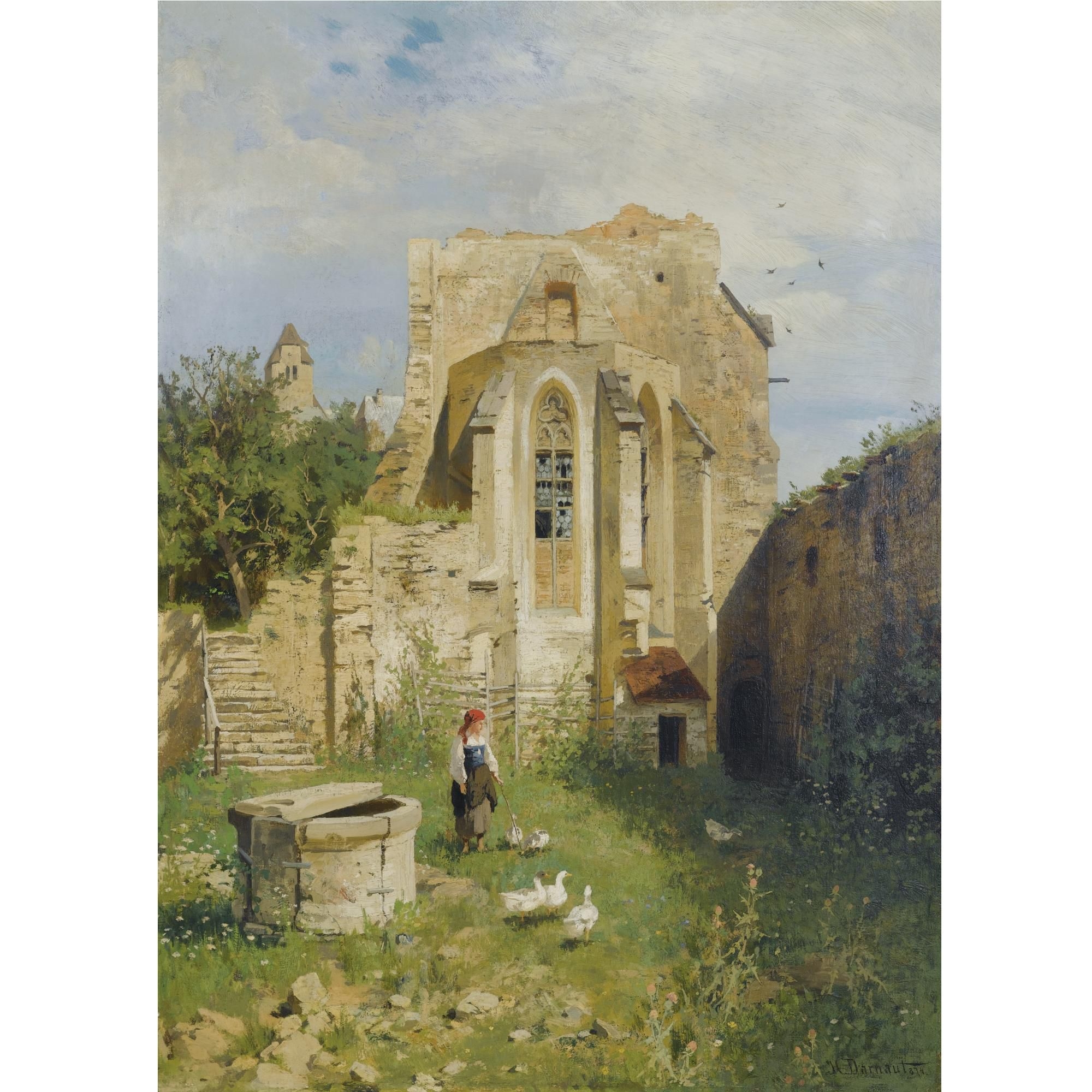 Hugo Darnaut | Herbstwald | MutualArt