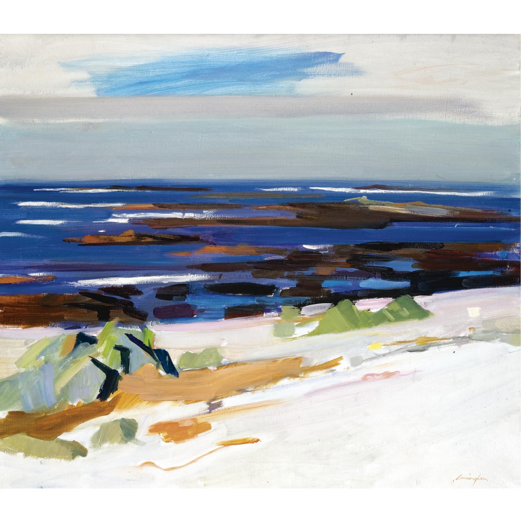John Cunningham | seascape at colonsay | MutualArt
