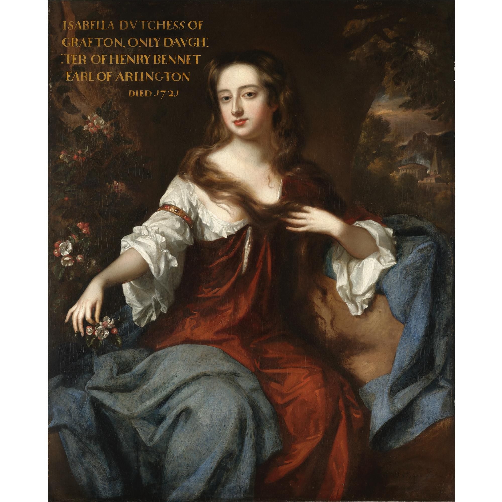 Willem Wissing | Portrait of Isabella, Duchess of Grafton (1667-1723) | MutualArt