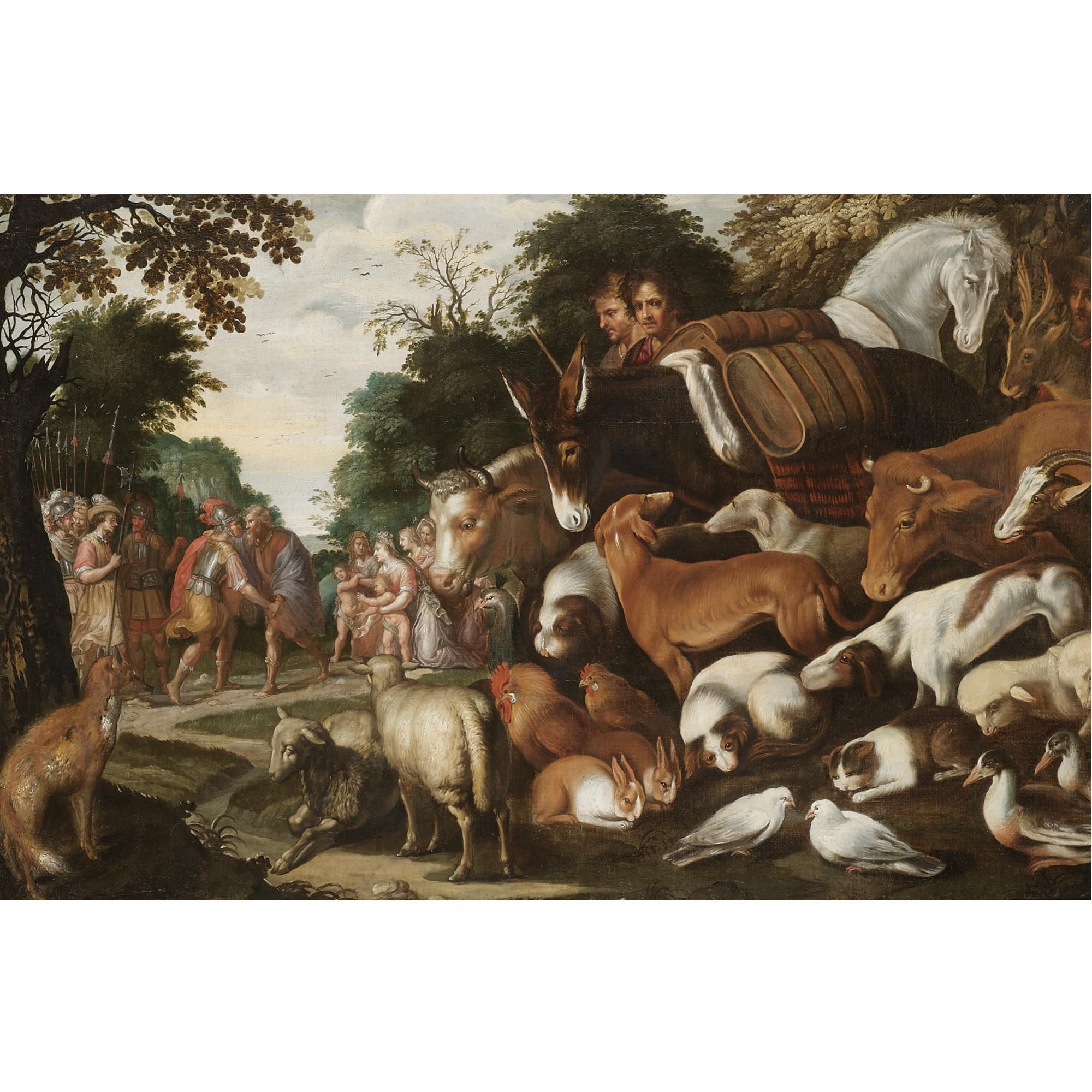 Sinibaldo Scorza | The reconciliation of Jacob and Laban | MutualArt
