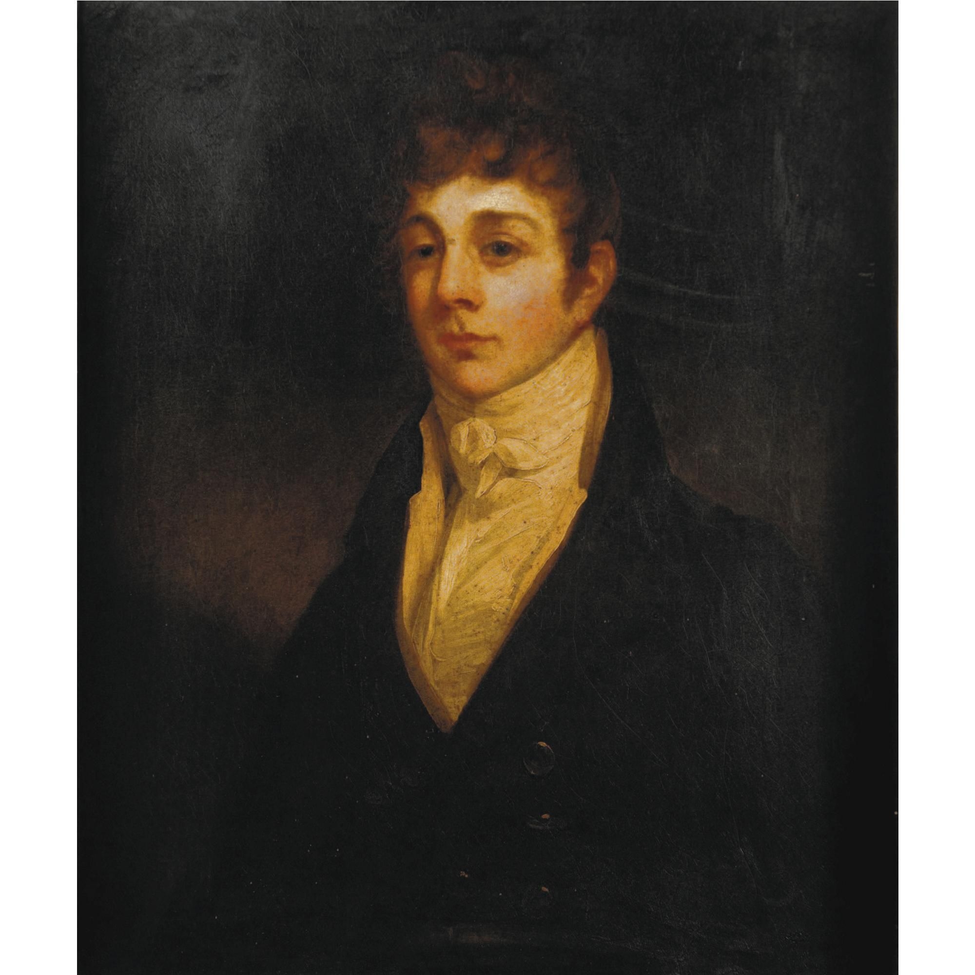 John Hoppner | Portrait of George Moore (at the age of 16) afterwards ...