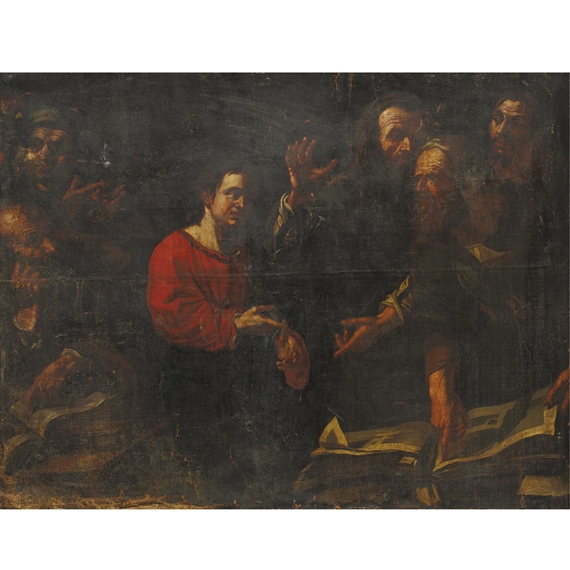 Caravaggio | Jesus in the temple | MutualArt