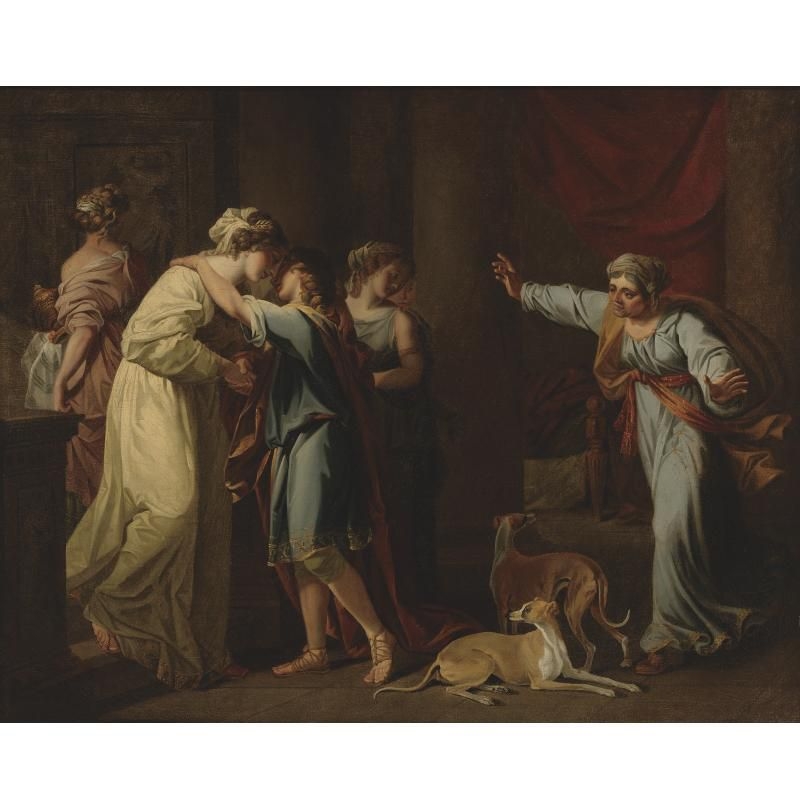 Angelica Kauffmann | The Return of Telemachus | MutualArt
