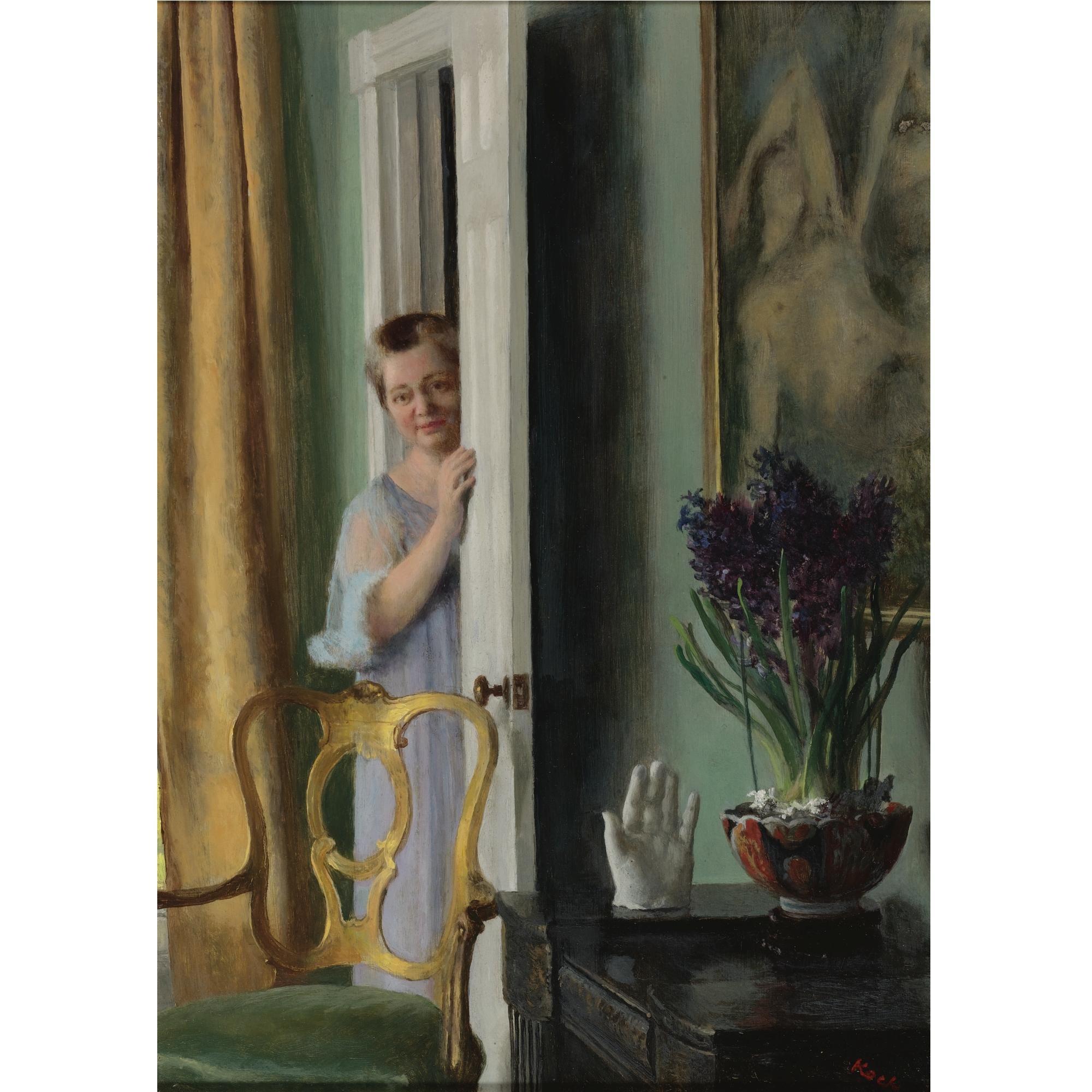 John Koch | Easter Morning (Portrait of Dora, the Artist's Wife ...