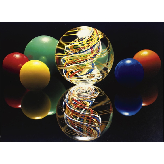 Charles Bell | Marbles IX (1982) | MutualArt