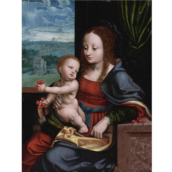 Joos Van Cleve | Madonna of the Cherries | MutualArt