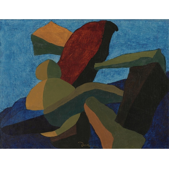 Arthur Dove | ARRANGEMENT (1944) | MutualArt