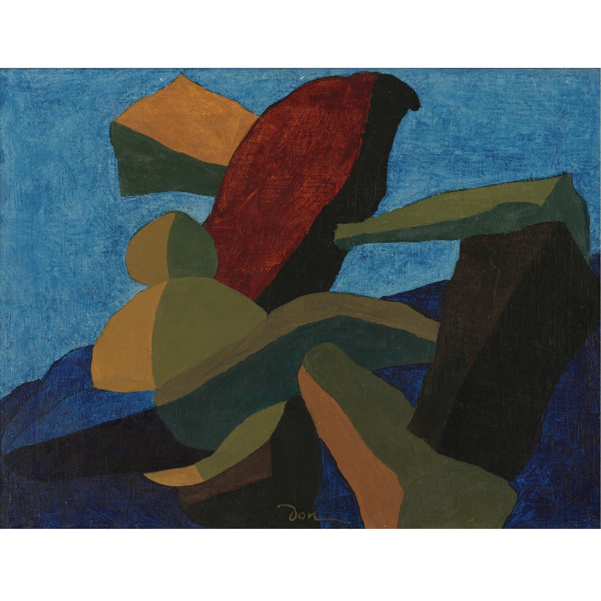 Arthur Dove | ARRANGEMENT (1944) | MutualArt