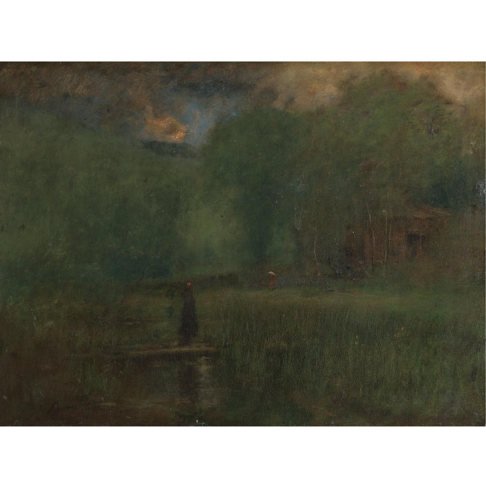 George Inness | Sunset | MutualArt