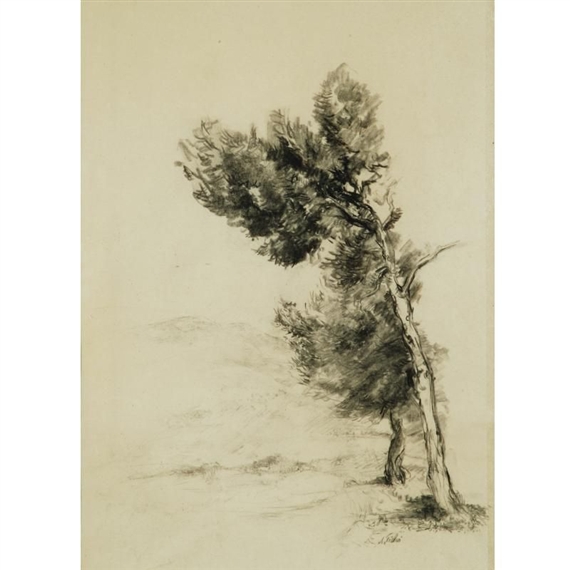 Anna Ticho | Two Trees | MutualArt