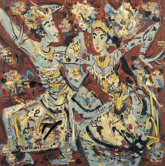 Nyoman Gunarsa | DANCERS (1997) | MutualArt