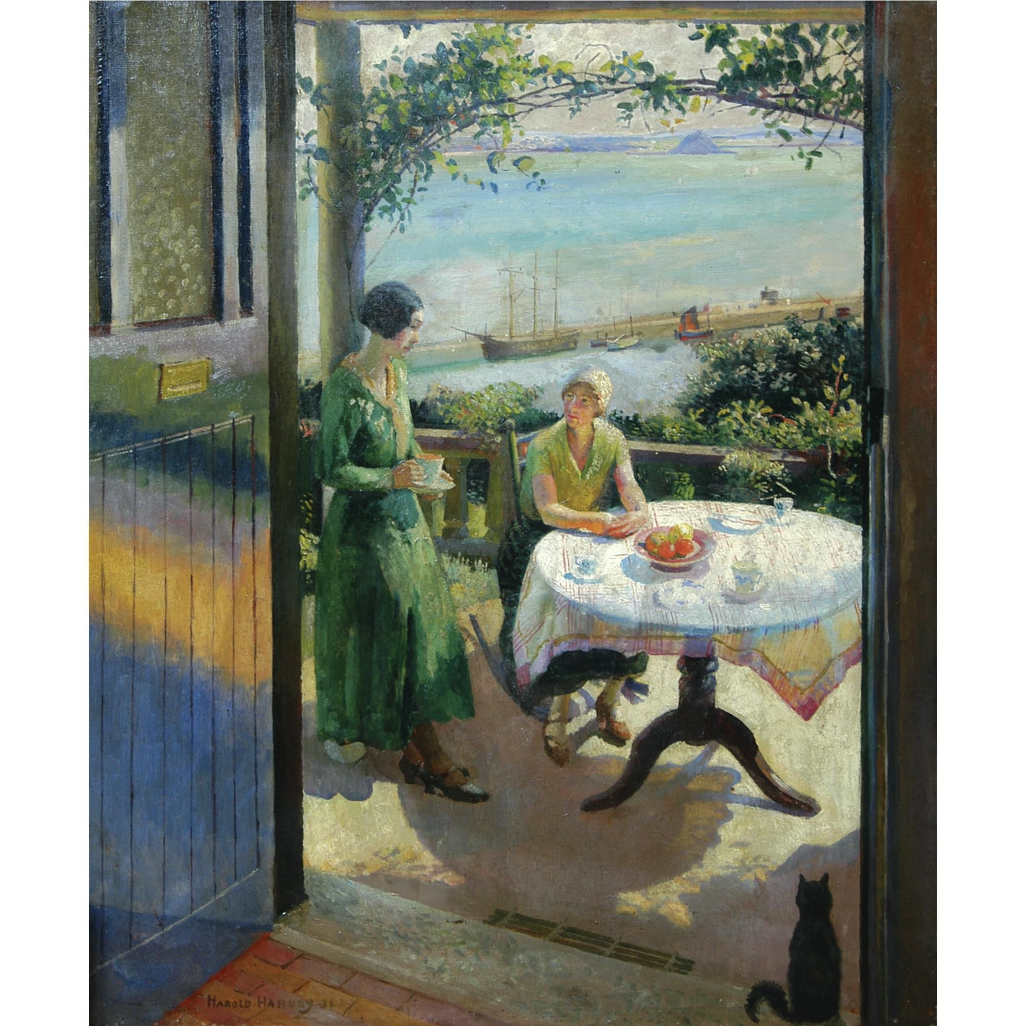 Harold Harvey | The Café | MutualArt