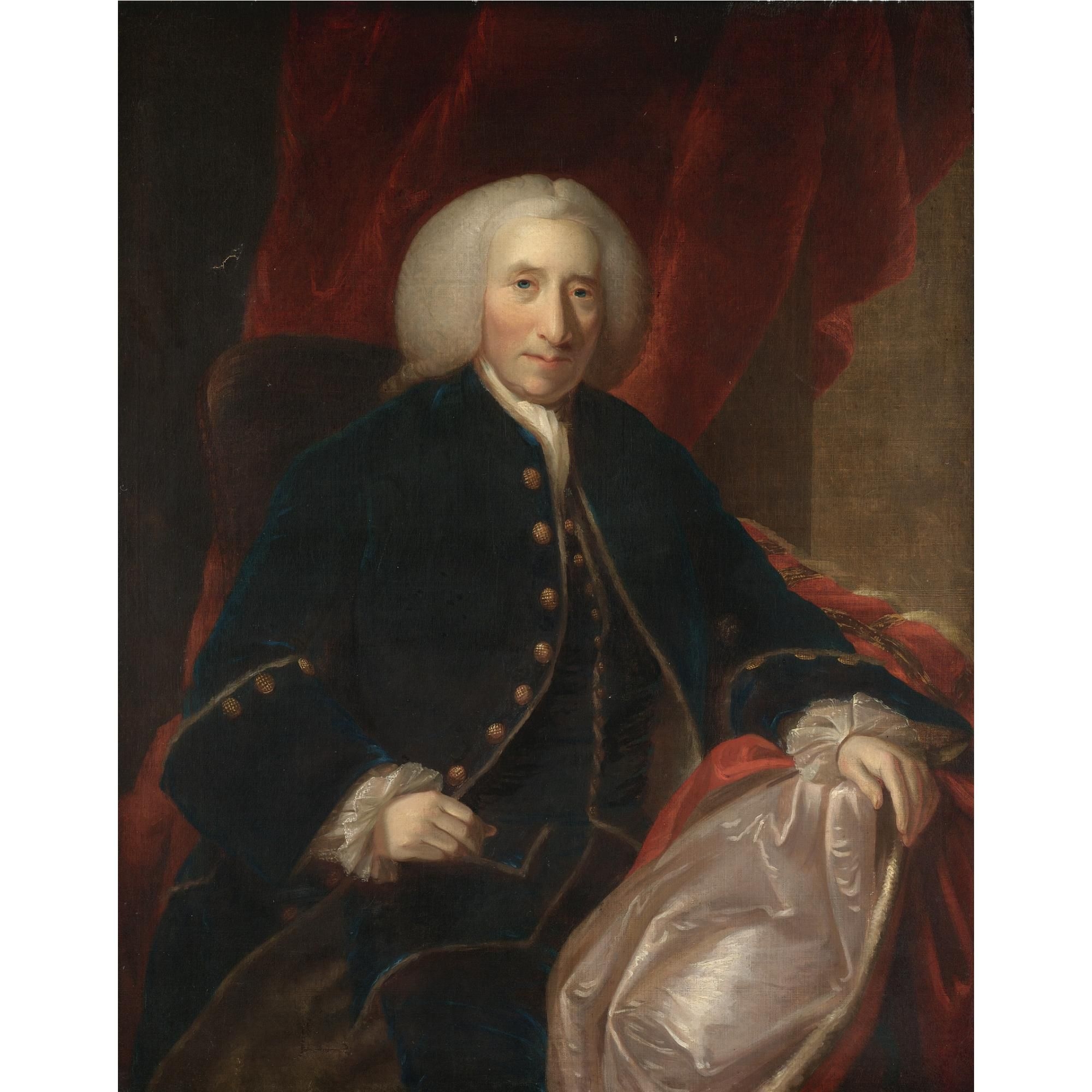 Robert Hunter | Portrait of a nobleman, probably Nicholas Loftus ...