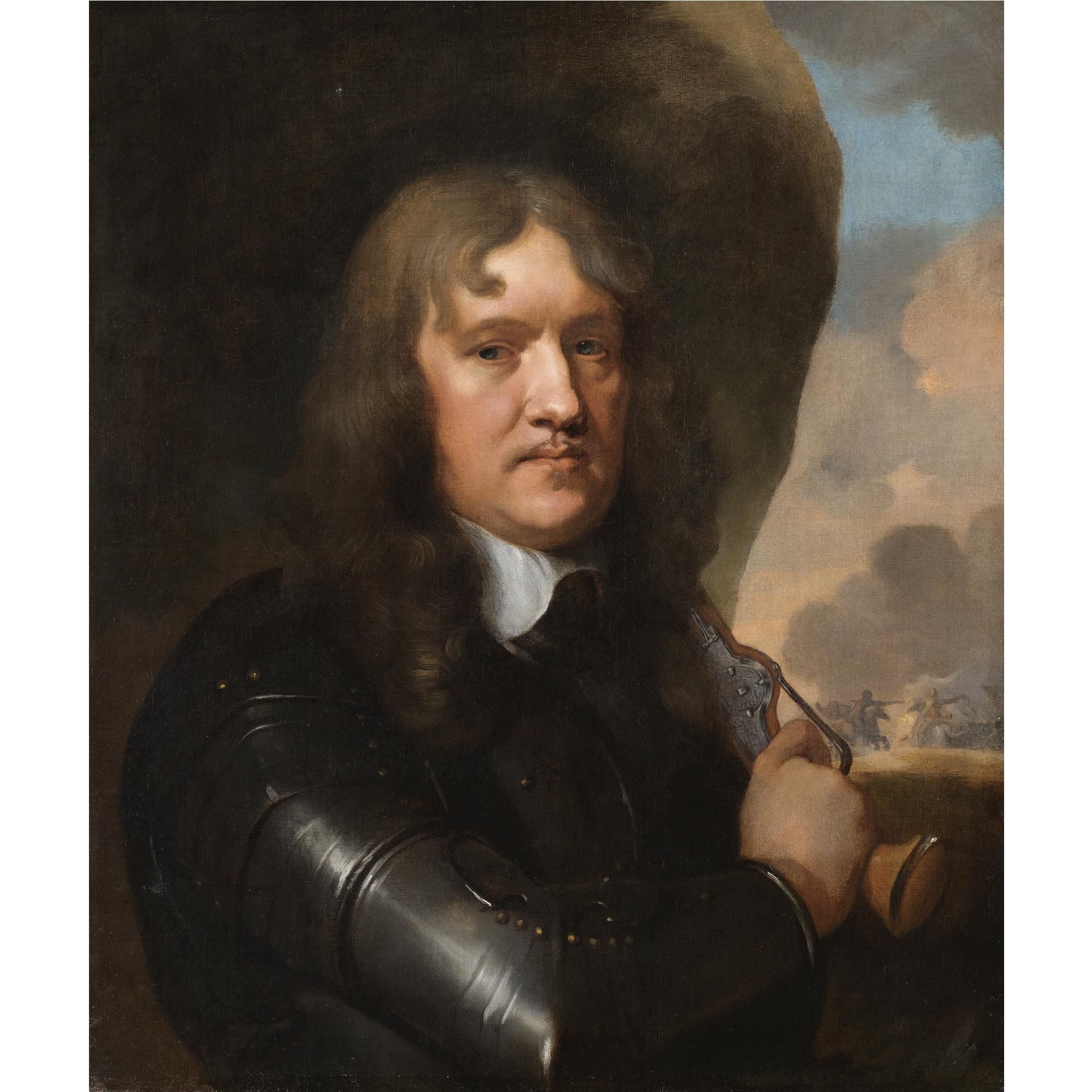 Gerard Soest | Portrait of Colonel Gibson | MutualArt