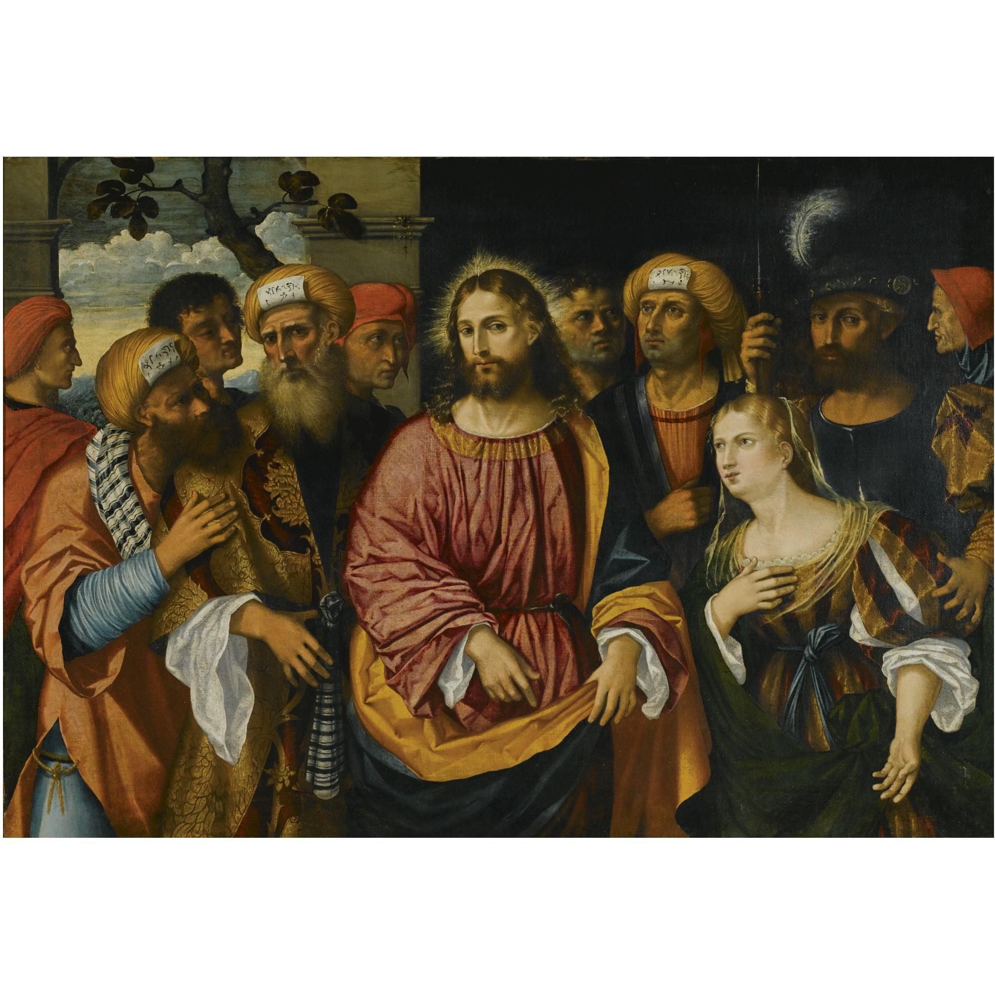 Rocco Marconi | Christ and the woman taken in adultery | MutualArt