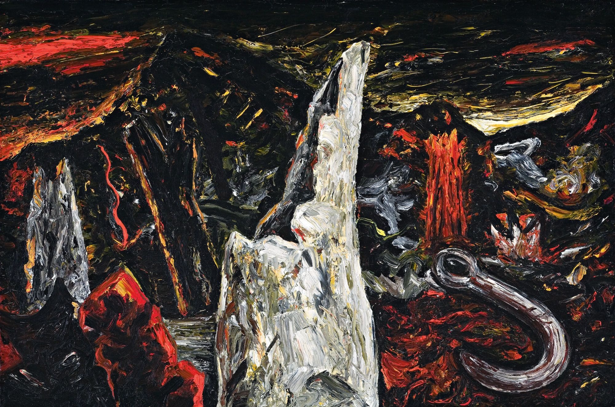 Peter Booth | PAINTING (THE HOOK) | MutualArt