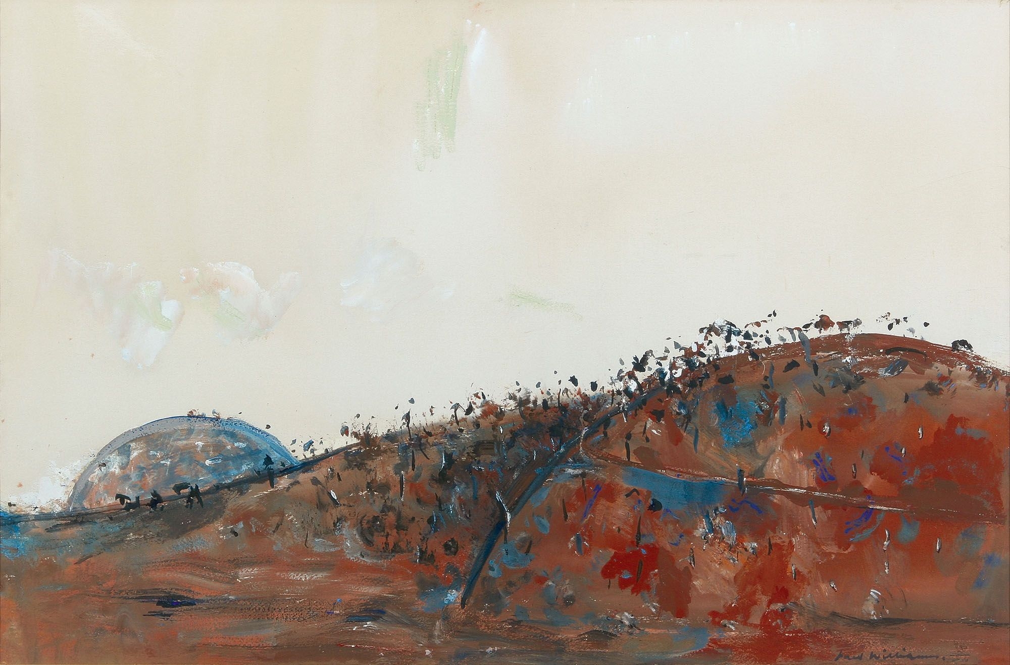 Fred Williams | LYSTERFIELD LANDSCAPE | MutualArt
