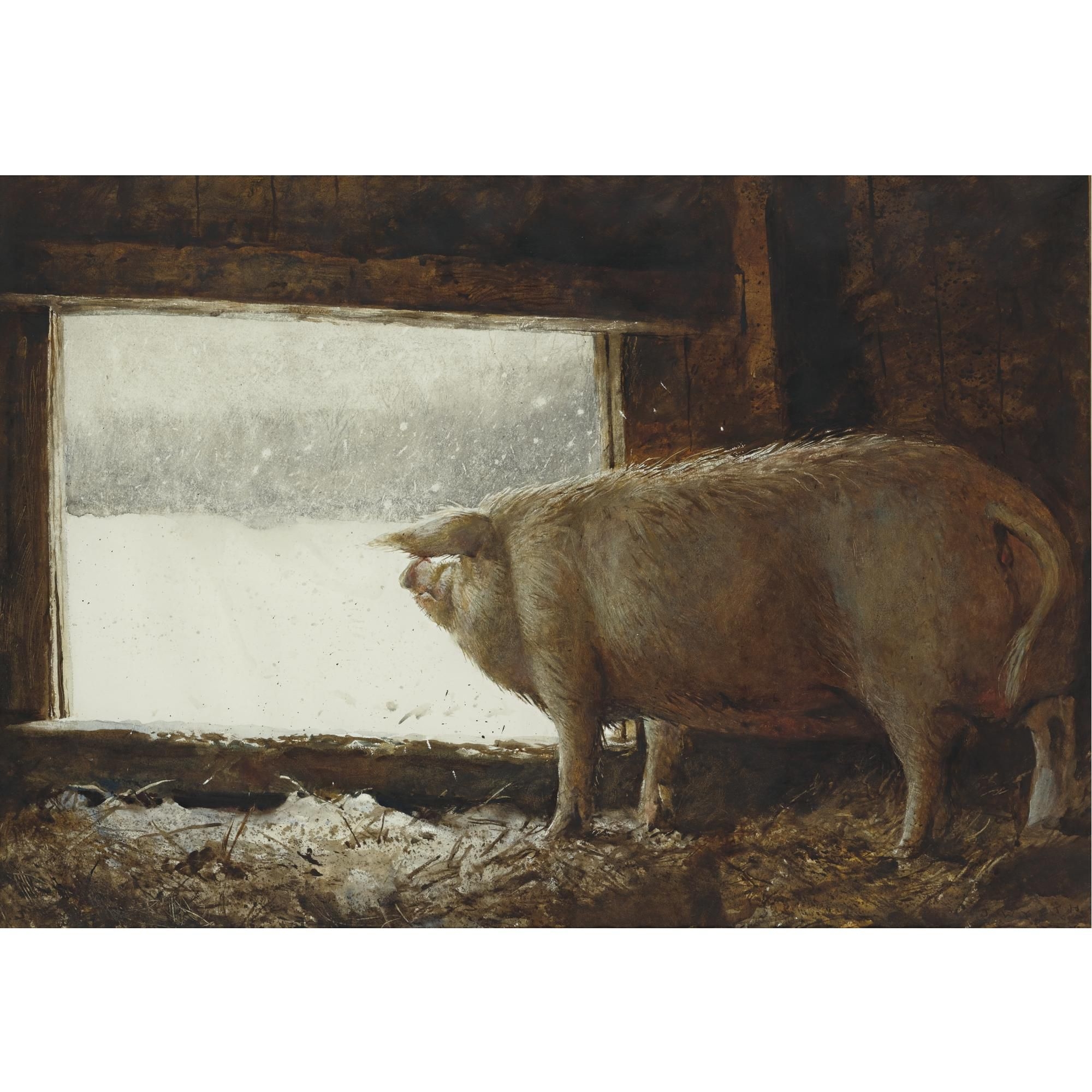 Jamie Wyeth | Lifeline (1968) | MutualArt