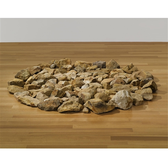 Richard Long | Stone Circle (1979) | MutualArt