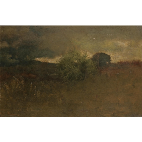 George Inness | The Log | MutualArt