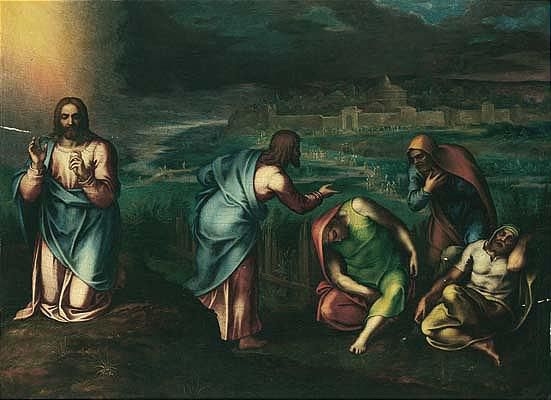 Marcello Venusti | christ on the mount of olives | MutualArt