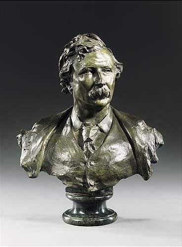 Alfred Drury | a bust of sir john alexander cockburn | MutualArt