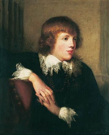 Matthew William Peters | portrait of a boy | MutualArt