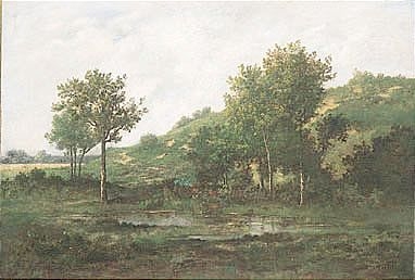 Léon Richet | l'etang | MutualArt