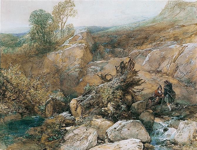 James Duffield Harding | shooting in the highlands | MutualArt