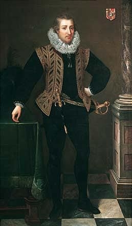 Paul Van Somer | portrait of henry lennard, lord dacre (1570-1616 ...