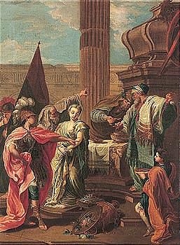 Giovanni Battista Pittoni, the Younger | the sacrifice of polyxena ...