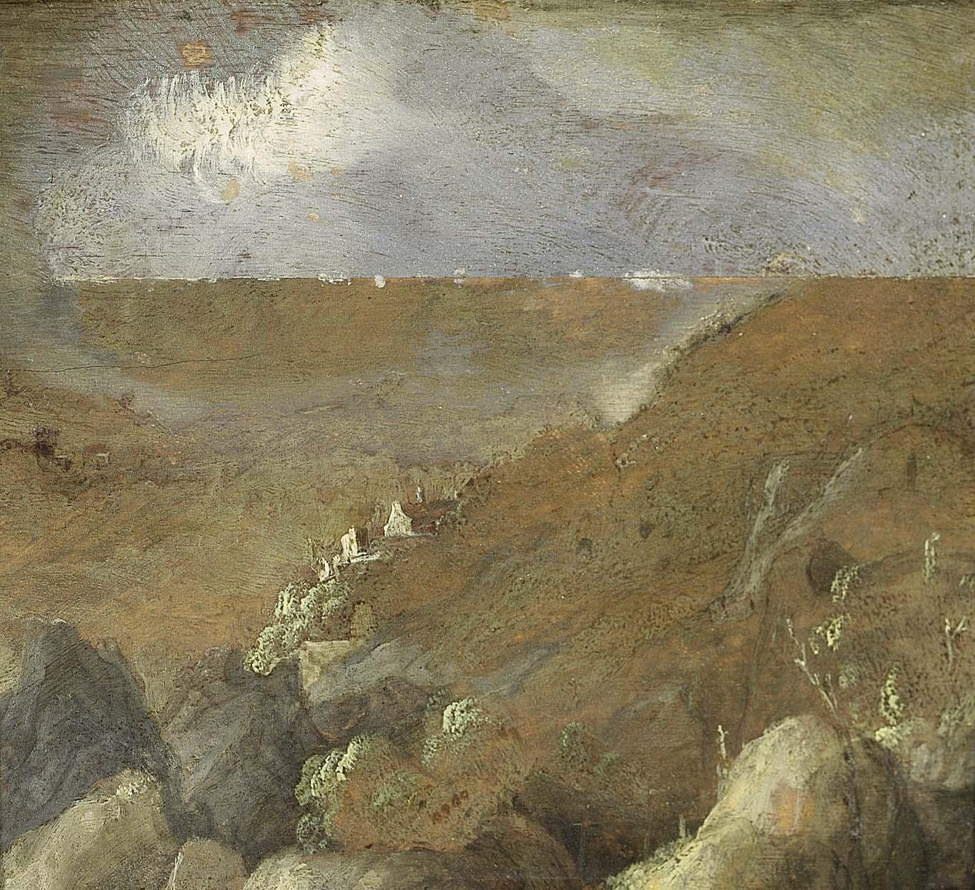 Hercules Seghers | A MOUNTAINOUS LANDSCAPE WITH A VILLAGE | MutualArt