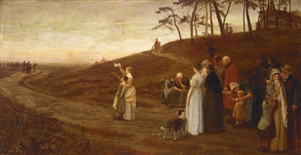 Frederick Morgan | THE FAMILY PICNIC | MutualArt