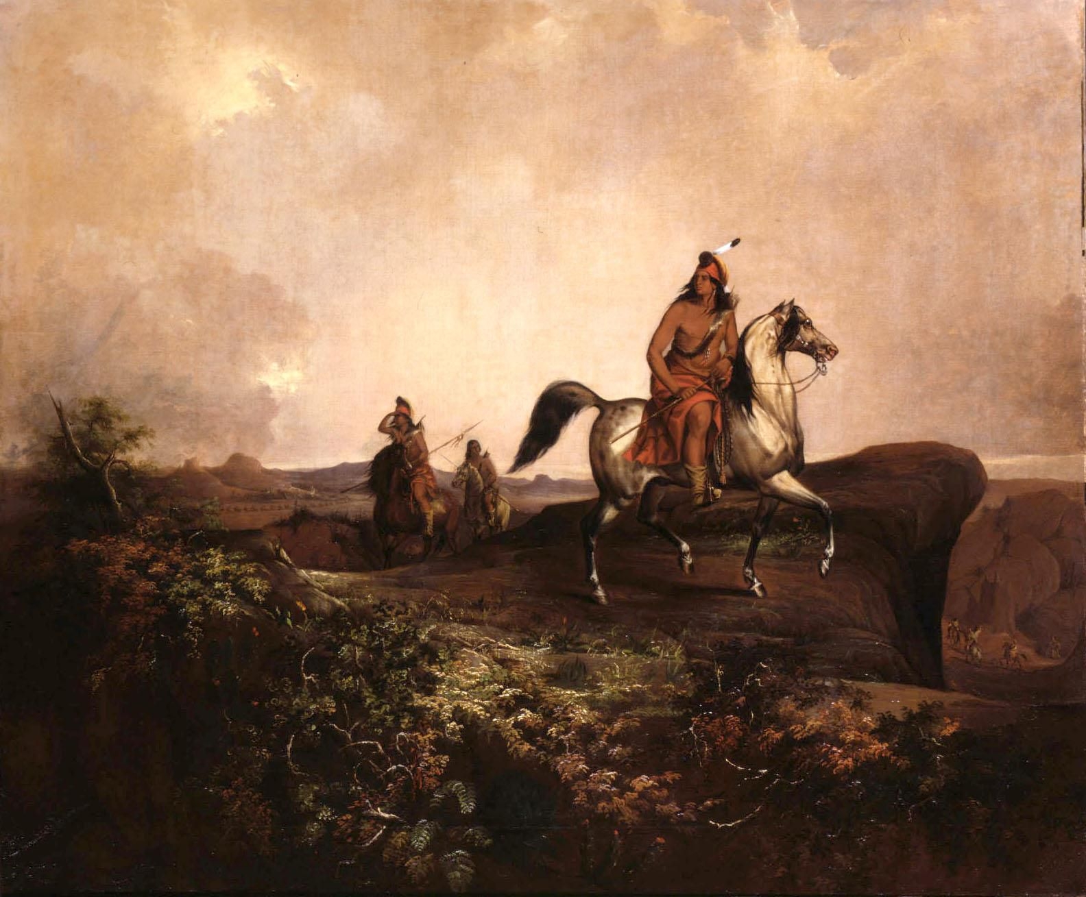 John Mix Stanley | BLACK KNIFE, APACHE CHIEF (AN APACHE WAR CHIEF ...