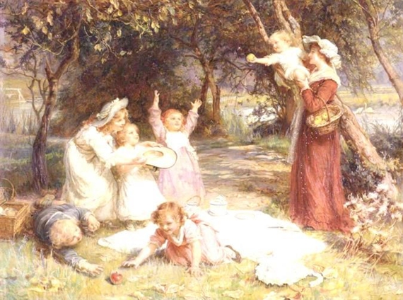 Frederick Morgan | THE FAMILY PICNIC | MutualArt