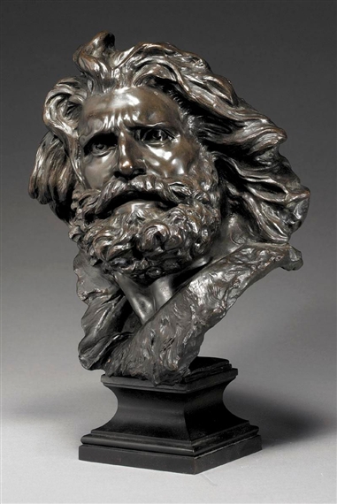 François Rude | HEAD OF A GAUL | MutualArt