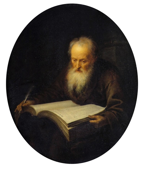 Gerrit Dou | PORTRAIT OF A SCHOLAR | MutualArt