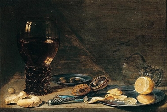 Pieter Claesz. | signed with monogram and indistinctly dated lower left ...