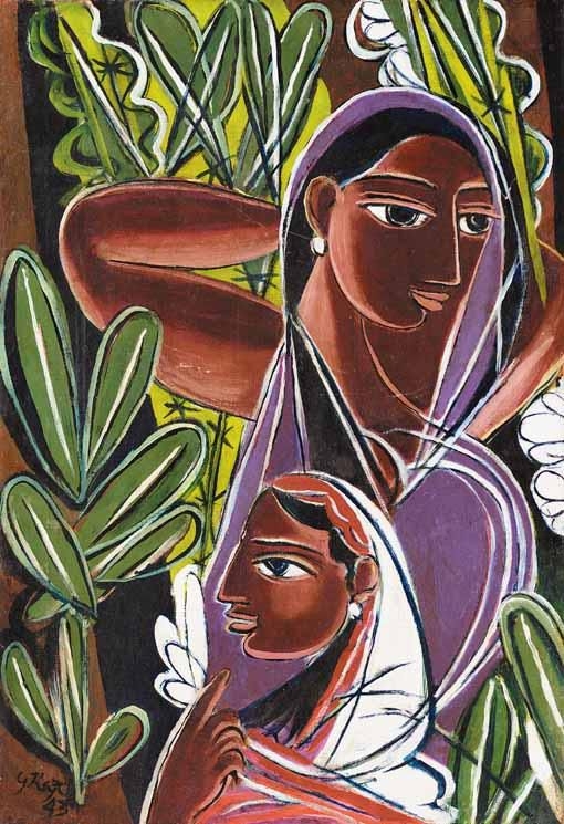 George Keyt | NAYIKA III | MutualArt