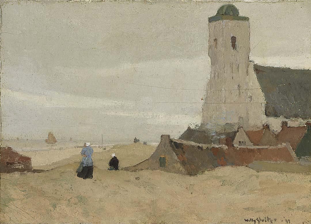 Willy Sluiter | A VIEW OF KATWIJK | MutualArt