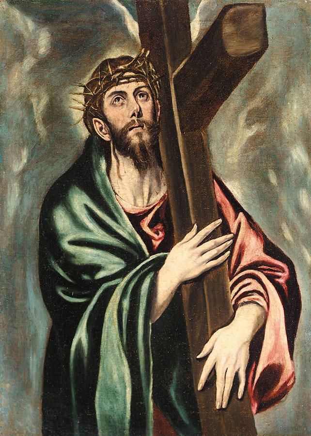 El Greco | CHRIST CARRYING THE CROSS | MutualArt