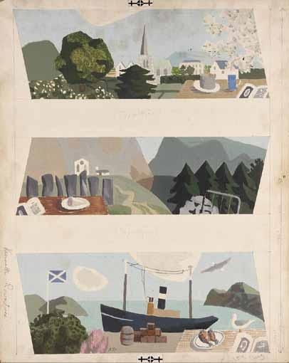 Kenneth Rowntree | DESIGNS FOR THE COUNTY GUIDES | MutualArt